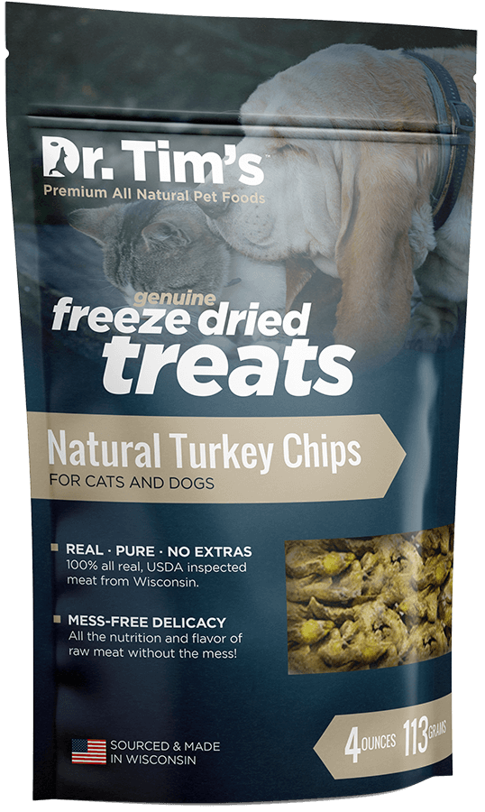 Natural Turkey Chips - Dr. Tim's – Dr. Tim's Pet Food Company LLC